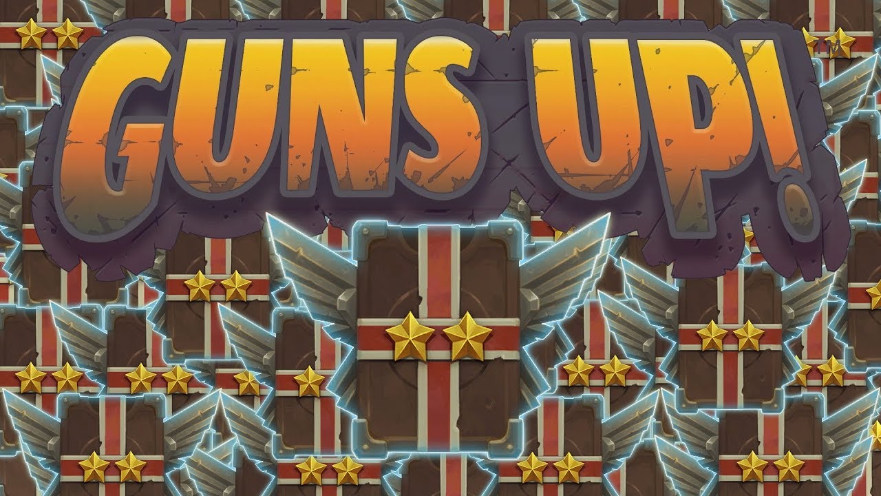 GUNS UP! - Rare Card Pack Opening! - YouTube