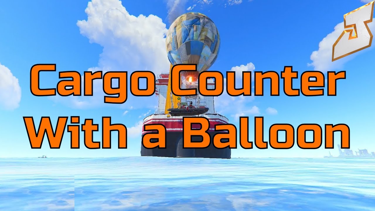 Cargo Counter Balloon Jewer Rust Shorts Rustgameplay Rustconsole Playrust Twitch Gaming
