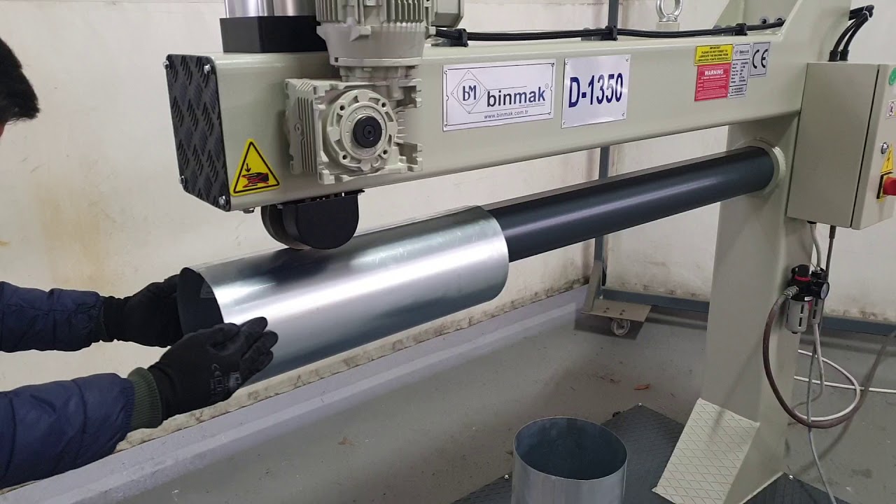 lock seamer machine - YouTube