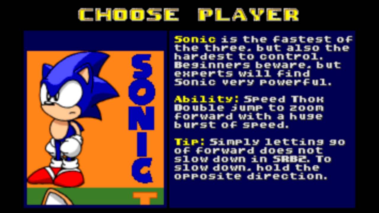 SRB2 Character Select Minecraft Style - YouTube