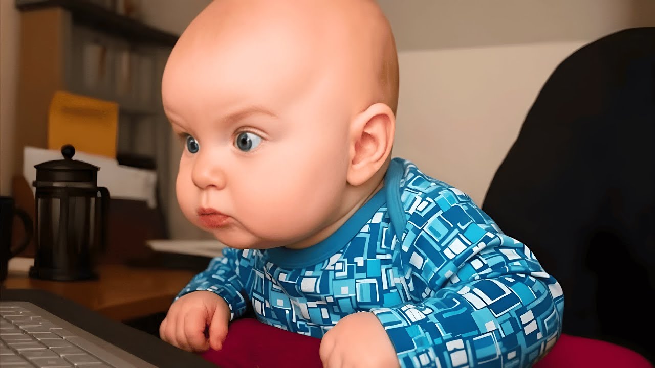 Funny Baby Videos | Most Adorable and Funny Baby Moments 😂 - Try Not to ...