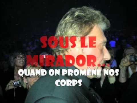 Johnny Hallyday - Mirador (cover) - YouTube