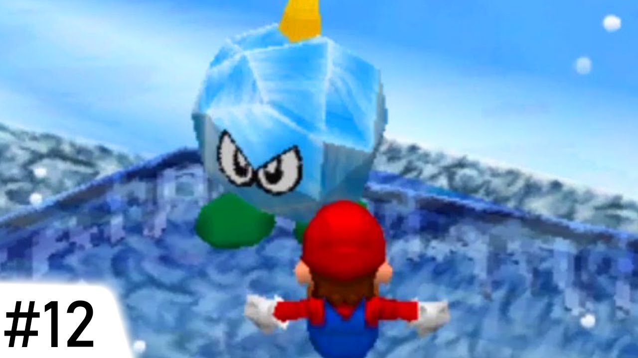 Super Mario 64 Ds Walkthrough 100 12 Snowmans Land Youtube