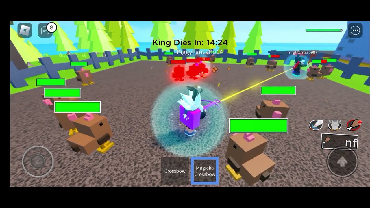 How to pvp in koth (roblox koth) - YouTube