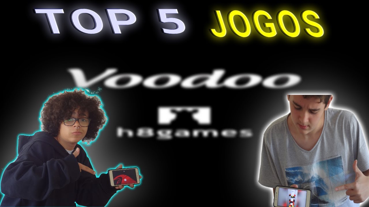 Top 5 Melhores Jogos VOODOO - YouTube