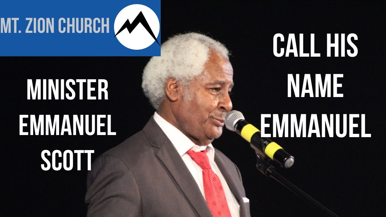 Call His name Emmanuel | Minister Emmanuel Scott - YouTube