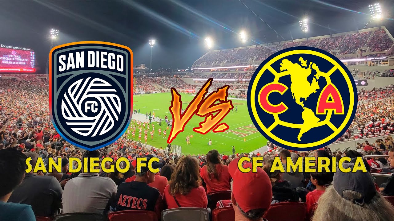San Diego FC vs. América - Partido amistoso - YouTube