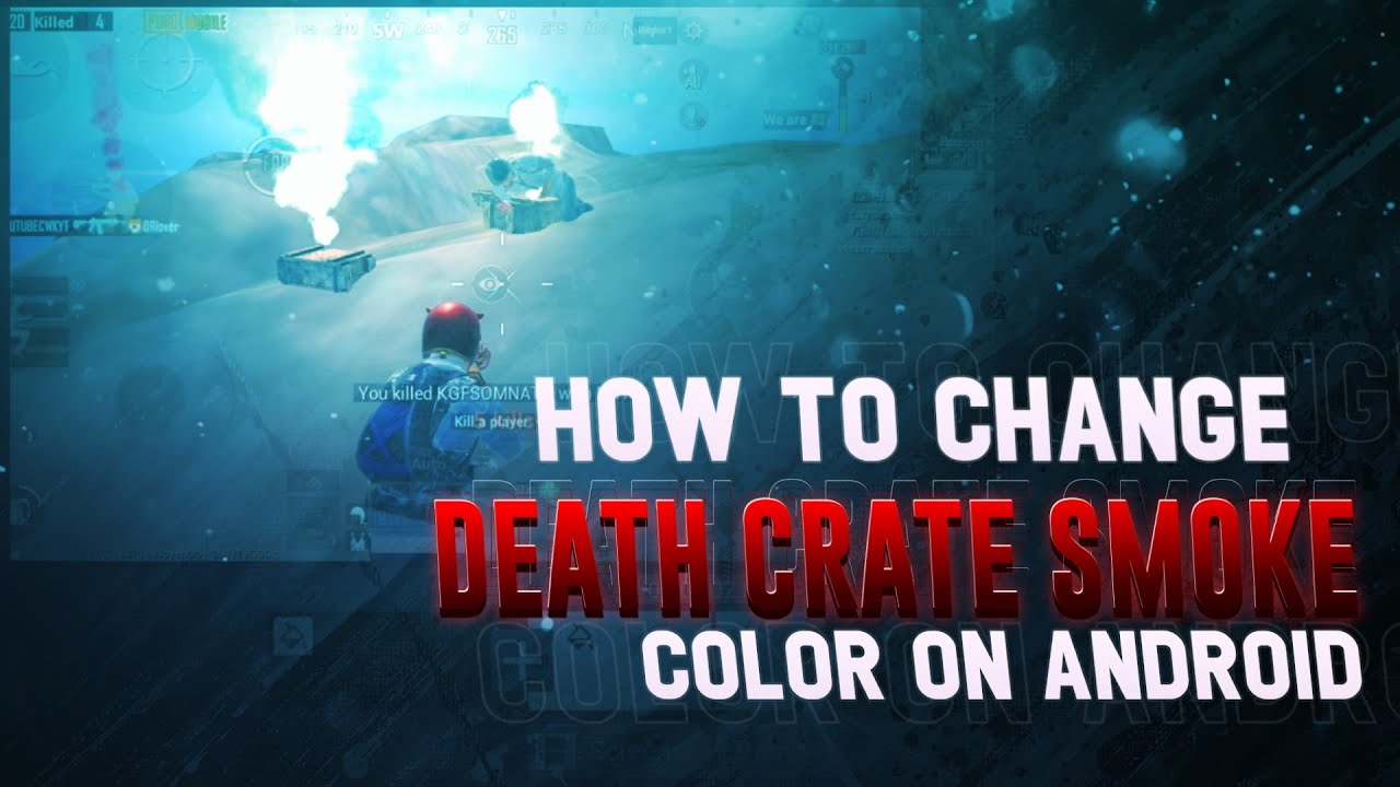 GET M416 GLACIER EFFECT FOR FREE🔥🔥🔥|HOW TO CHANGE DEATH CRATE SMOKE ...