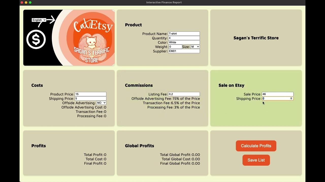 Etsy with Printify Profit Calculator: CalEtsy - YouTube