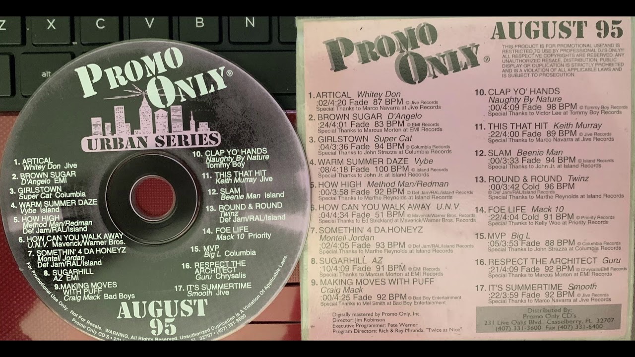 (14. FOE LIFE - MACK 10) Promo Only CD 8/1995 ICE CUBE Priority Records ...