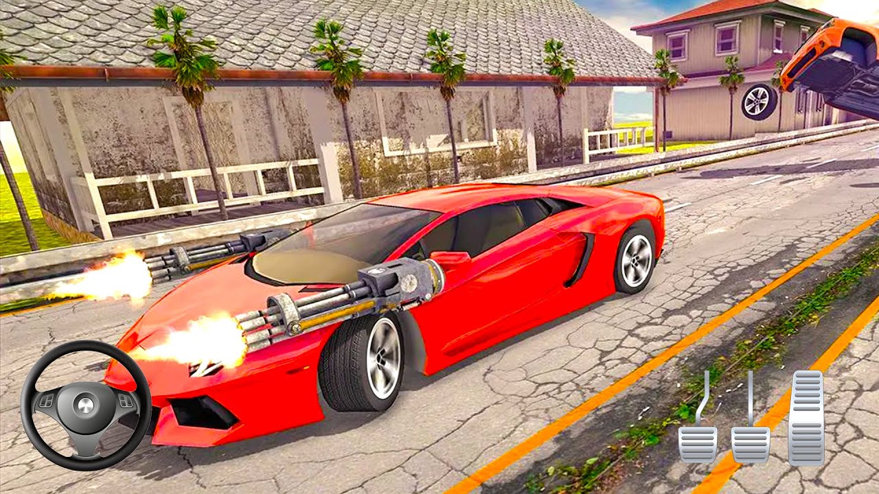 Ultimate Shooting Car - Traffic Car Shooter Racing Drive Simulator Ep2 ...
