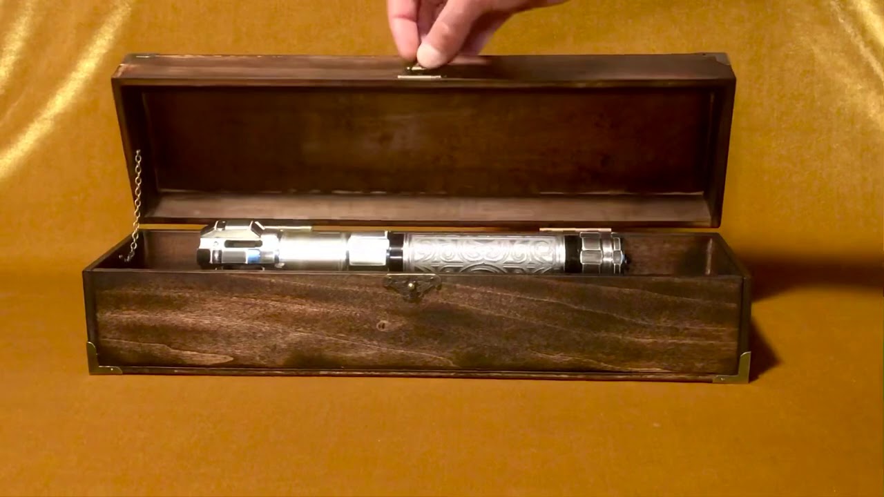 Lightsaber Display Case - YouTube