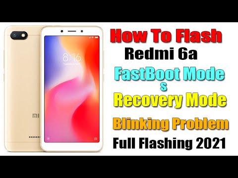How To Flash Fix Redmi 6a FastBoot Mode s Recovery Mode Blinking ...