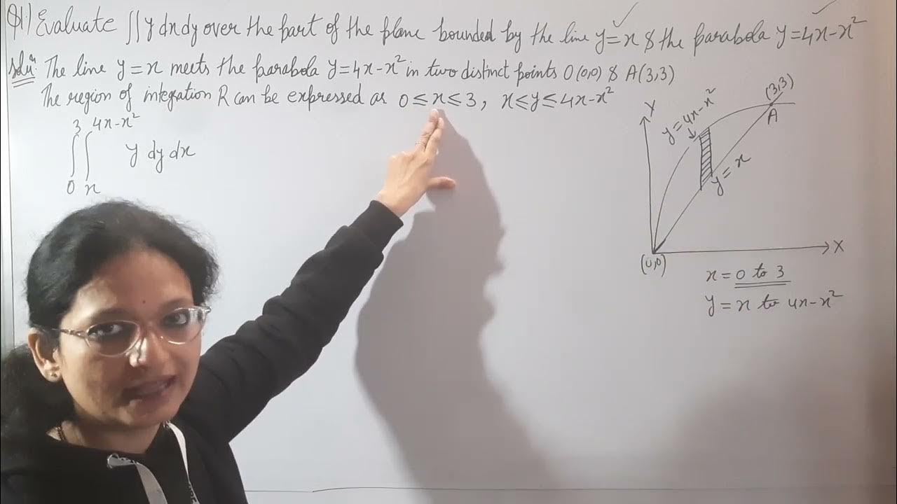 l-40-double-integral-ydydx-bounded-by-line-y-x-and-parabola-y-4x-x