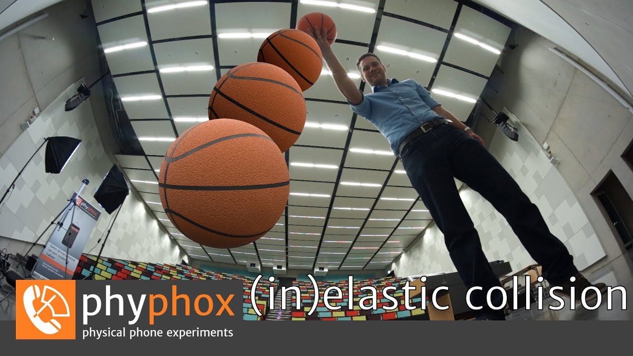 Smartphone-Experiment: (In)elastic Collision (en) - YouTube