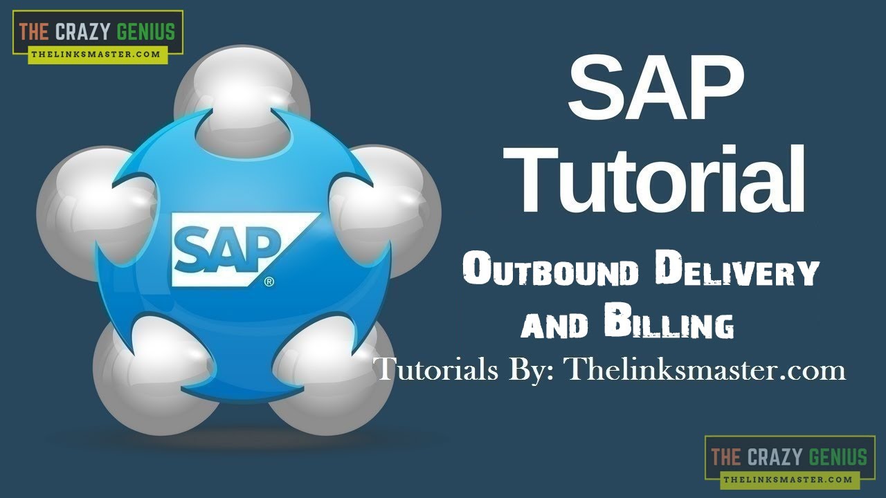 ERP SAP-How to do Outbound Delivery and Billing | SAP Tutorial Training ...