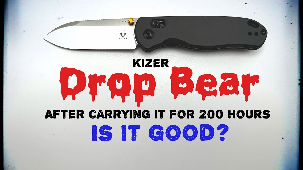 Extended Use Review! I carried the Kizer Drop Bear for 20 days straight ...