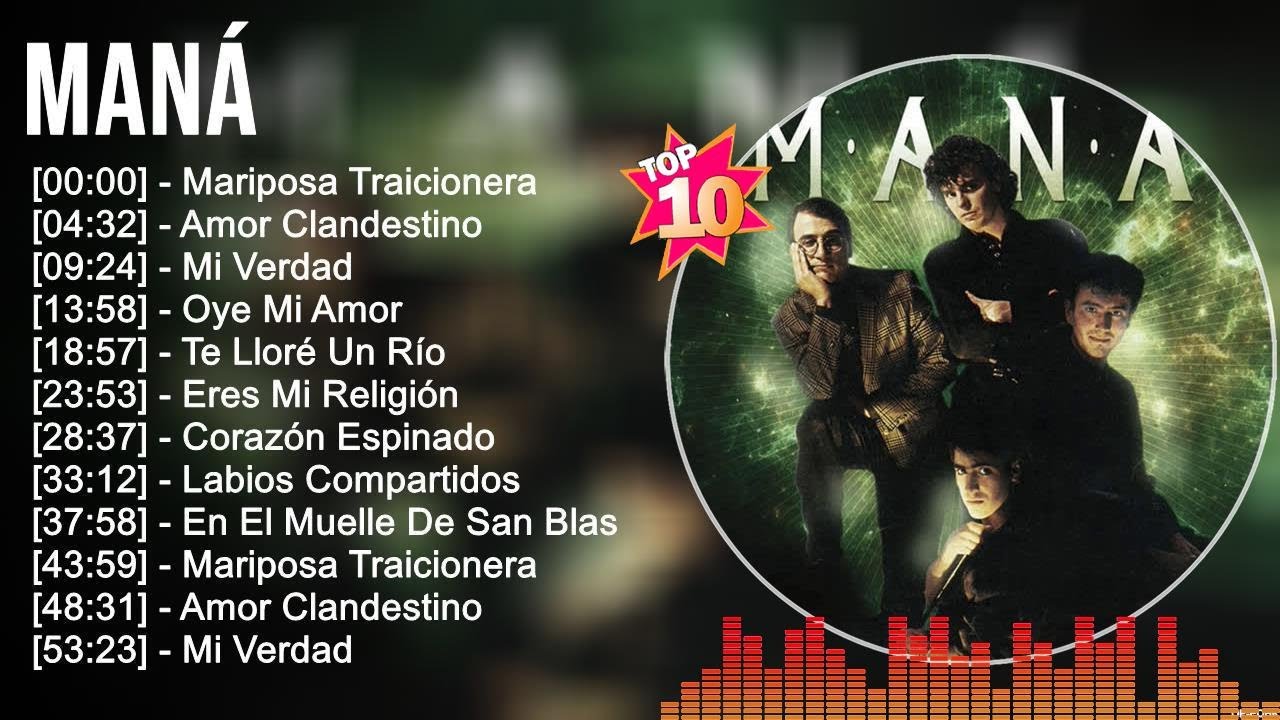 Manรก Greatest Hits ๐ฟ Latin Hits 2023 ๐ฟ Top 10 Hits Playlist Youtube