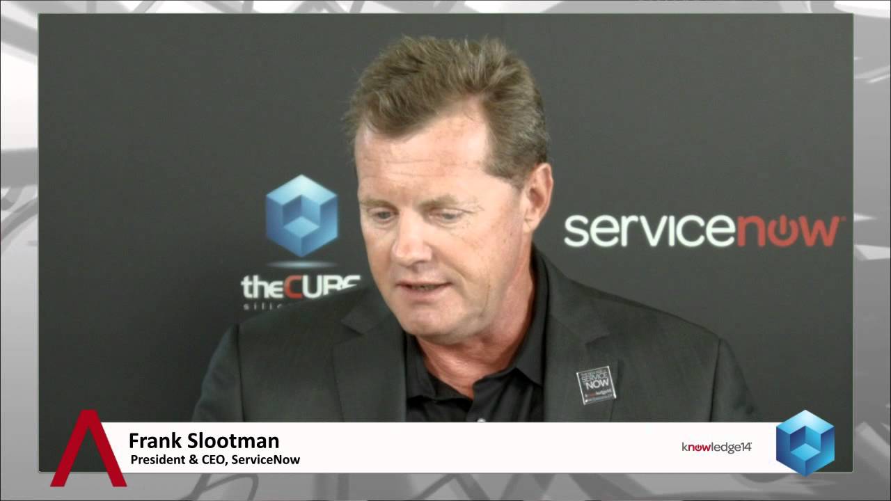 Frank Slootman | ServiceNow Knowledge14 - YouTube