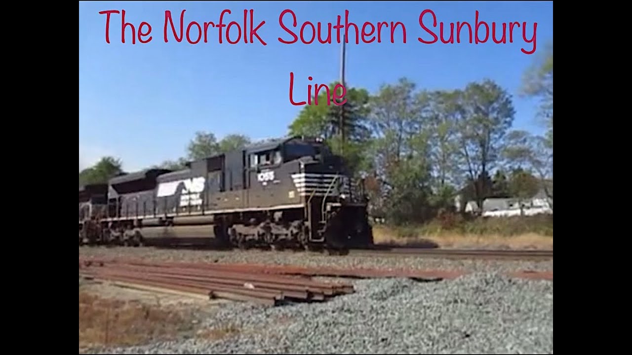 The main Sunbury Line freights - YouTube