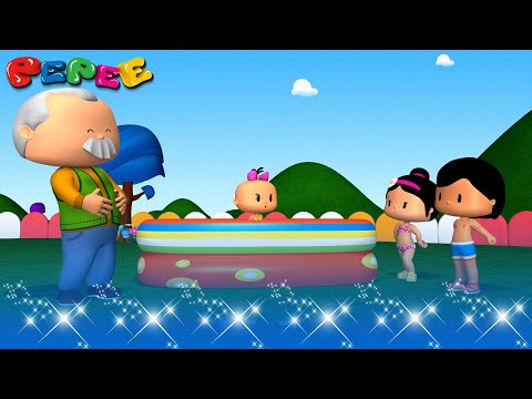 Minik Yüzücüler Havuzda! 🌞🐬#pepee #çizgifilm