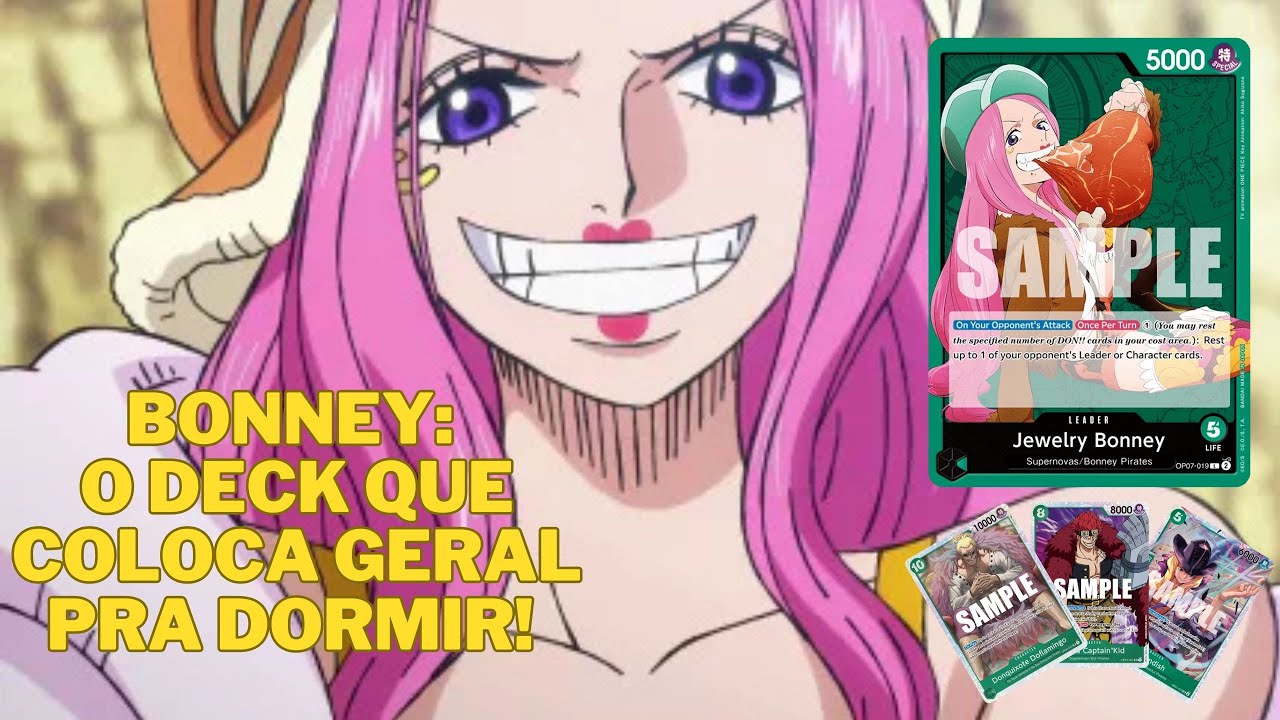 Como Jogar de Green Bonney no One Piece Card Game (OPTCG) | Guia ...