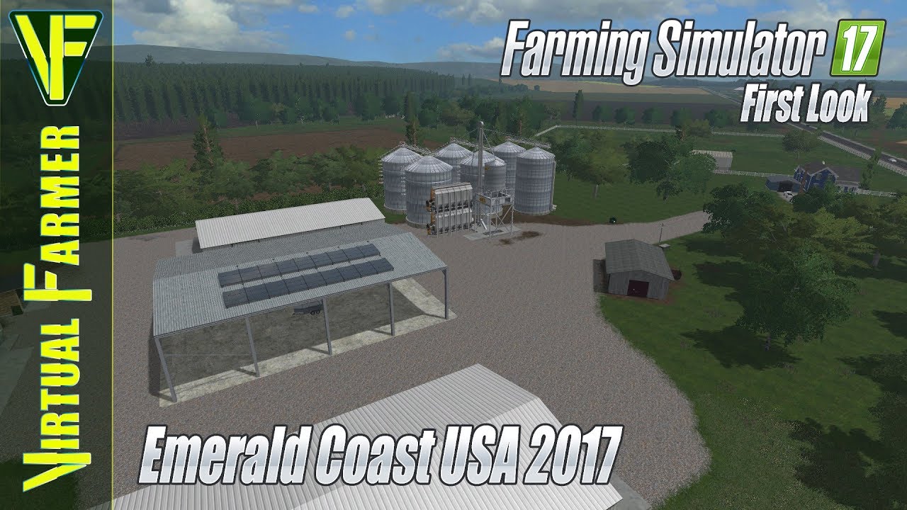 Emerald Coast USA 2017 by ccs101: Farming Simulator 17 Map First Look ...