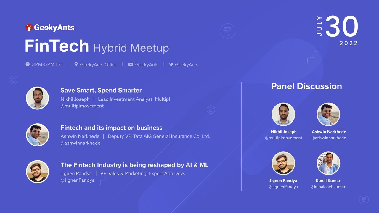 Welcome to the FinTech Hybrid Meetup! - YouTube