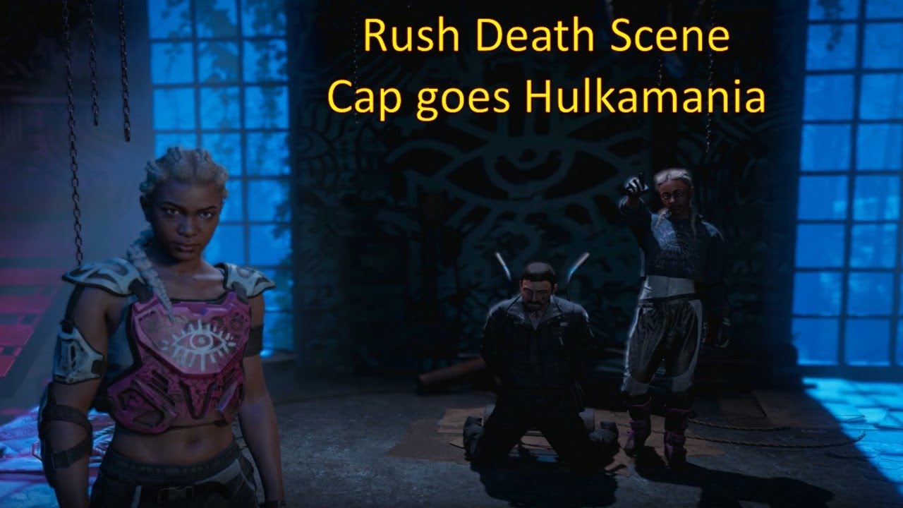 Far Cry New Dawn: Rush Death Scene, Cap goes Hulkamania - YouTube