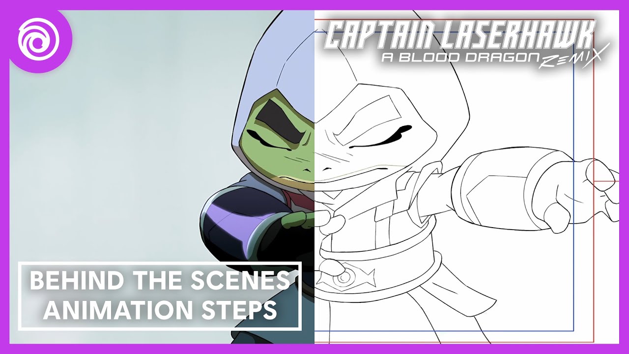 Captain Laserhawk: A Blood Dragon Remix | Behind the scenes | Animation ...