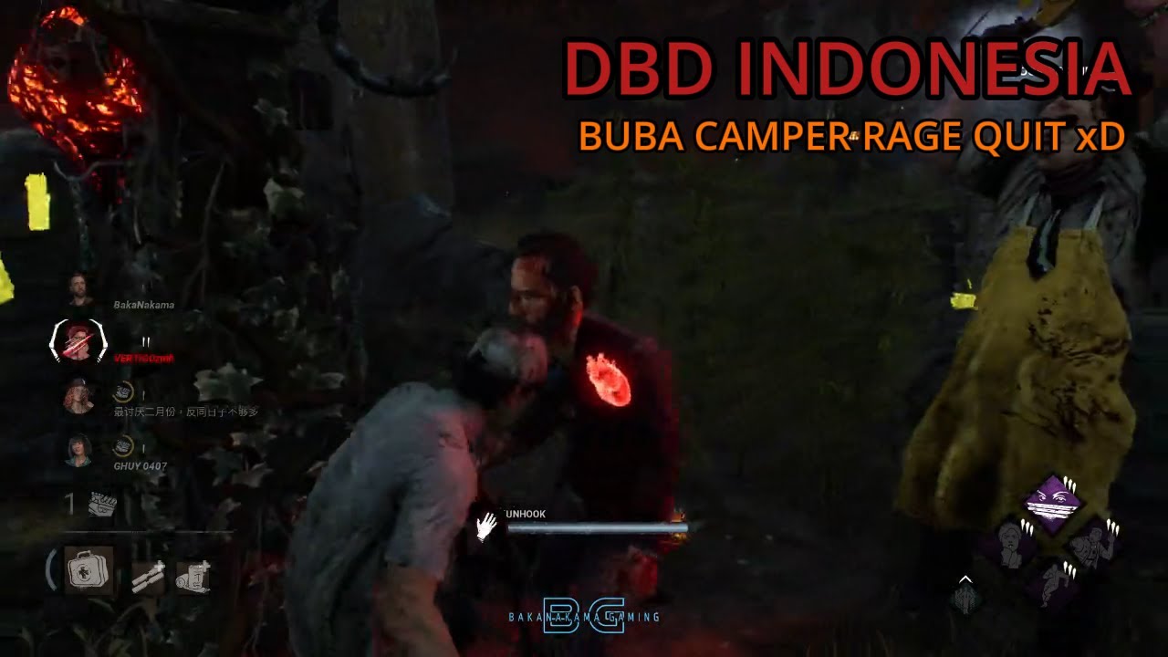 Camper Buba Rage Quit xD - DBD Indonesia - YouTube