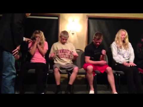 Spirit Lake After-prom Hypnotist 2013 - YouTube