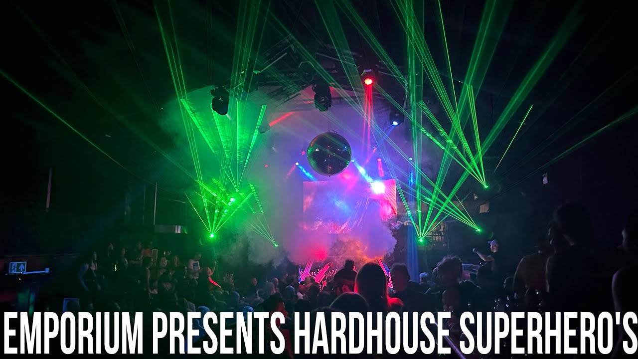 Hardhouse Superhero’s - HARD HOUSE HEAVEN @ THE EMPORIUM 🤯 - YouTube
