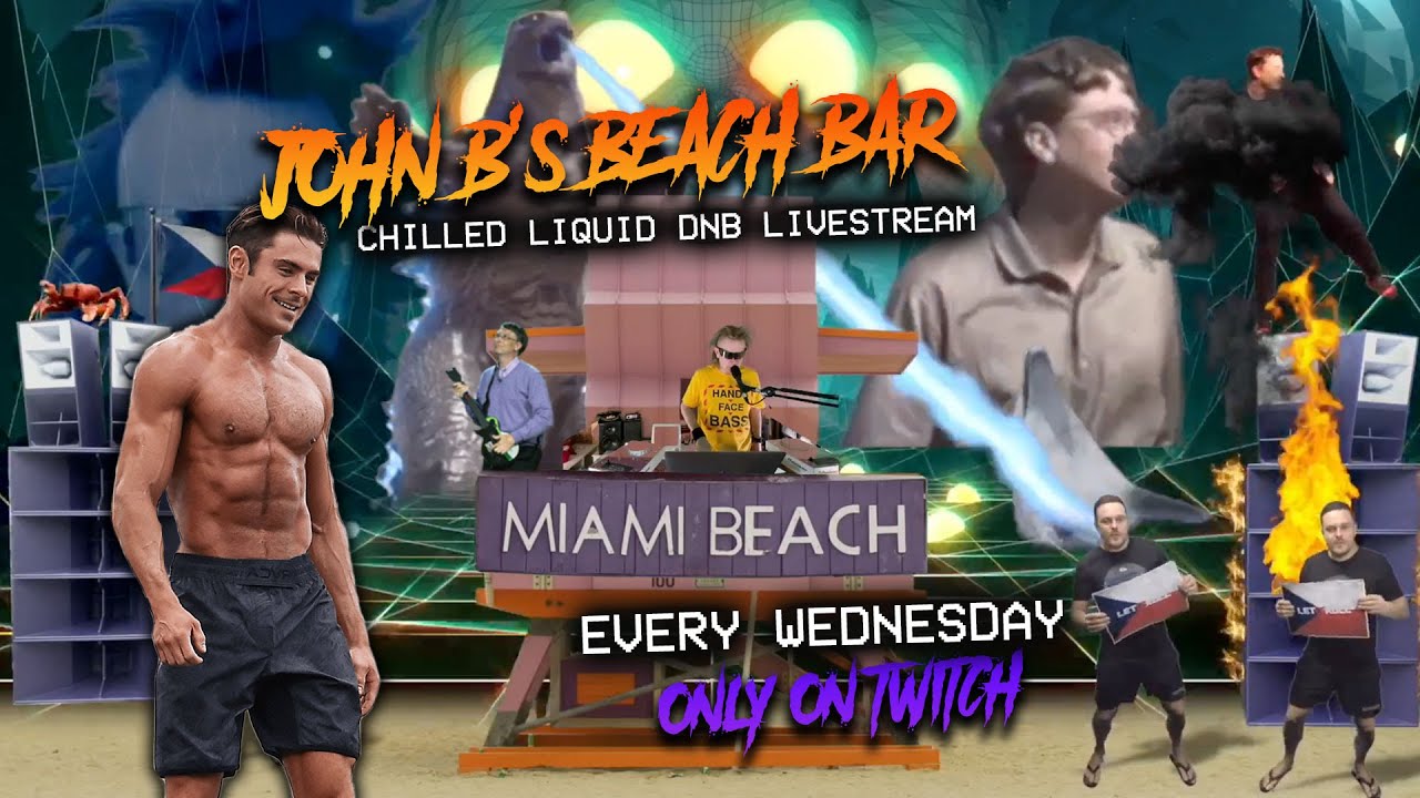 JOHN B DEEP LIQUID DNB LIVESTREAM! (Chilled Drum & Bass Liquid Funk ...