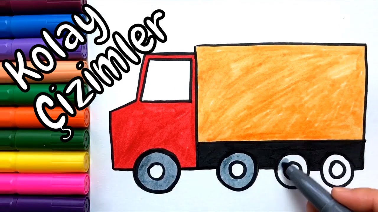 Kaldırılan Kamyonların Harika çizimleri