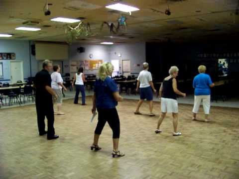Kathy line dancing - YouTube