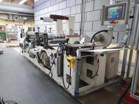 ABG Omega SR 410 Slitter Rewinder Die Cutter and Flexo Printer