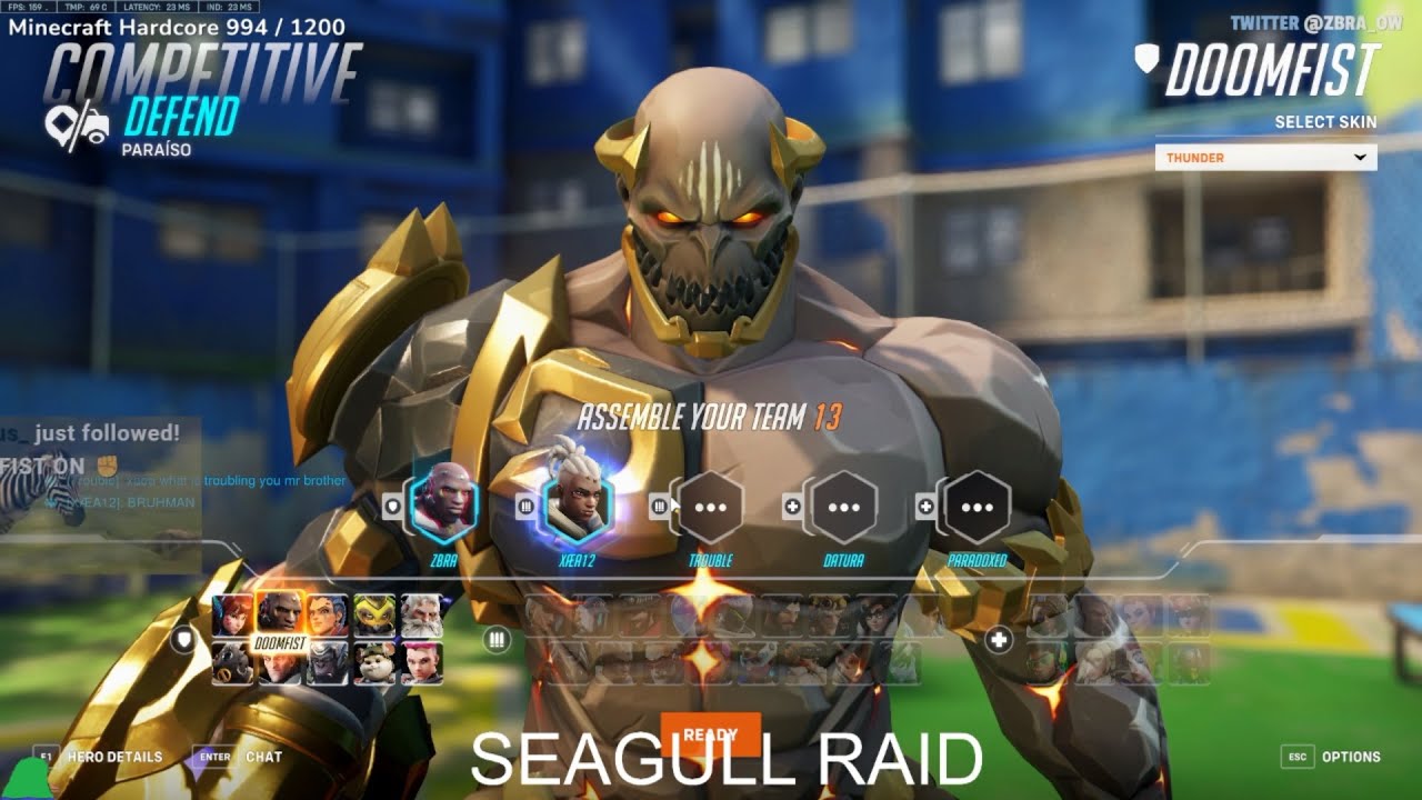 Overwatch 2 Tryhard & Top Ranked Tank Doomfist Gameplay By Doomfist God ...