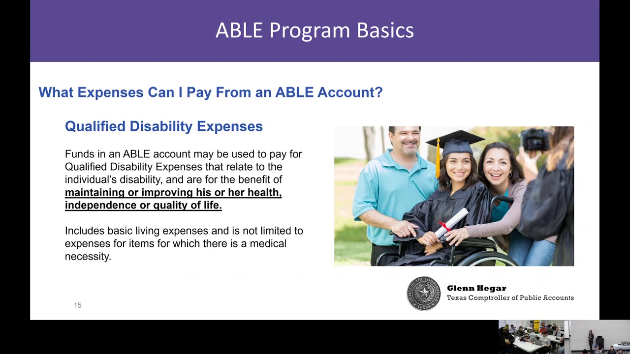 TAB - ABLE Program Presentation - YouTube