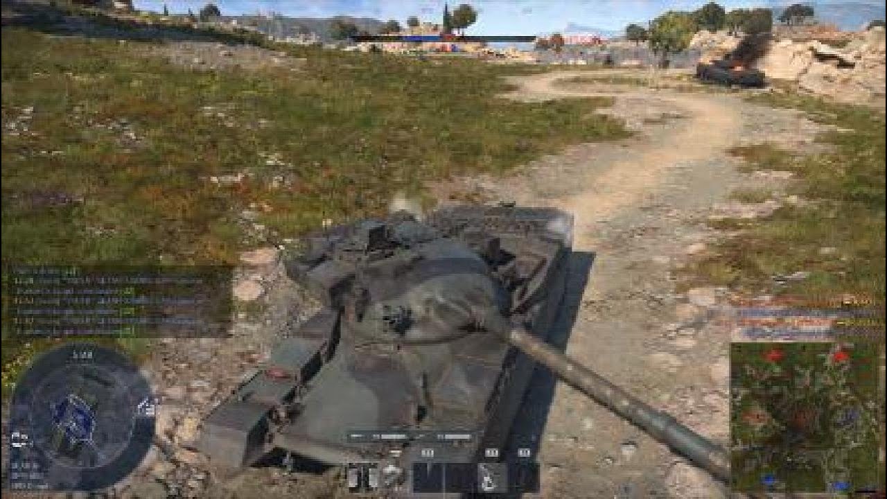 British Khalid Chieftain war thunder realistic ground forces - YouTube