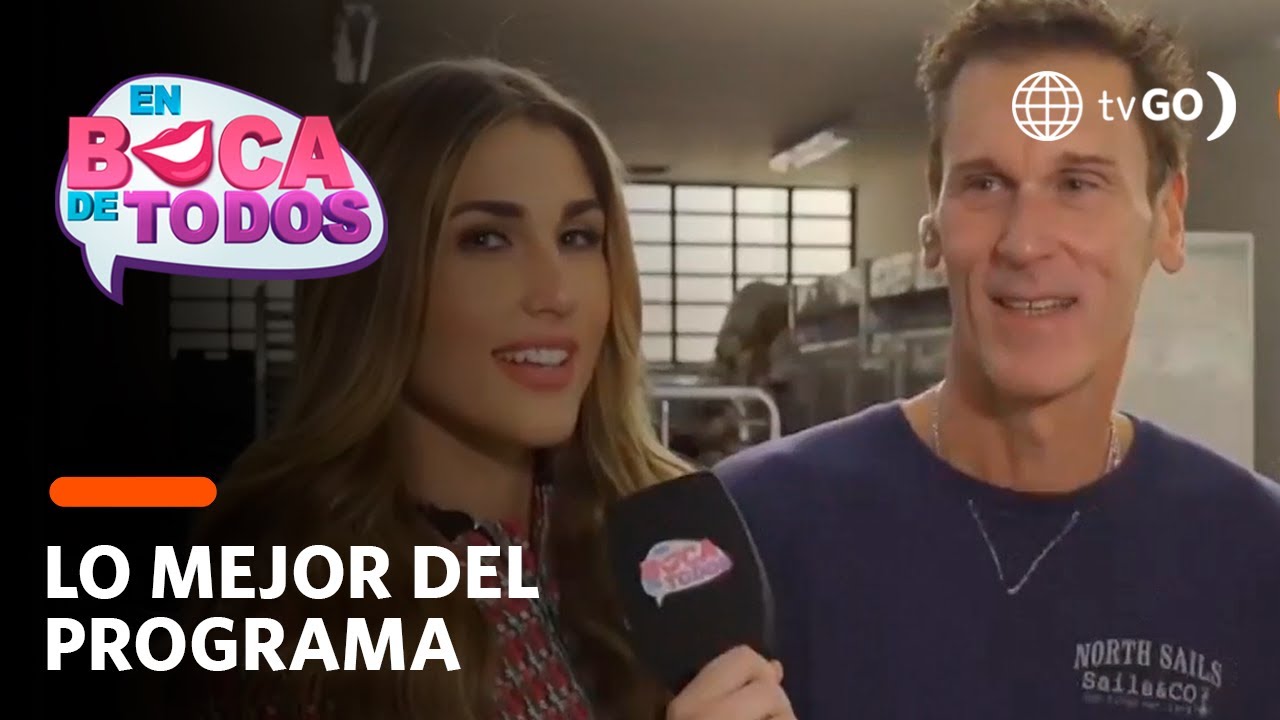 En Boca de Todos: Alessia Rovegno presentó a su padre Lucho (HOY) - YouTube