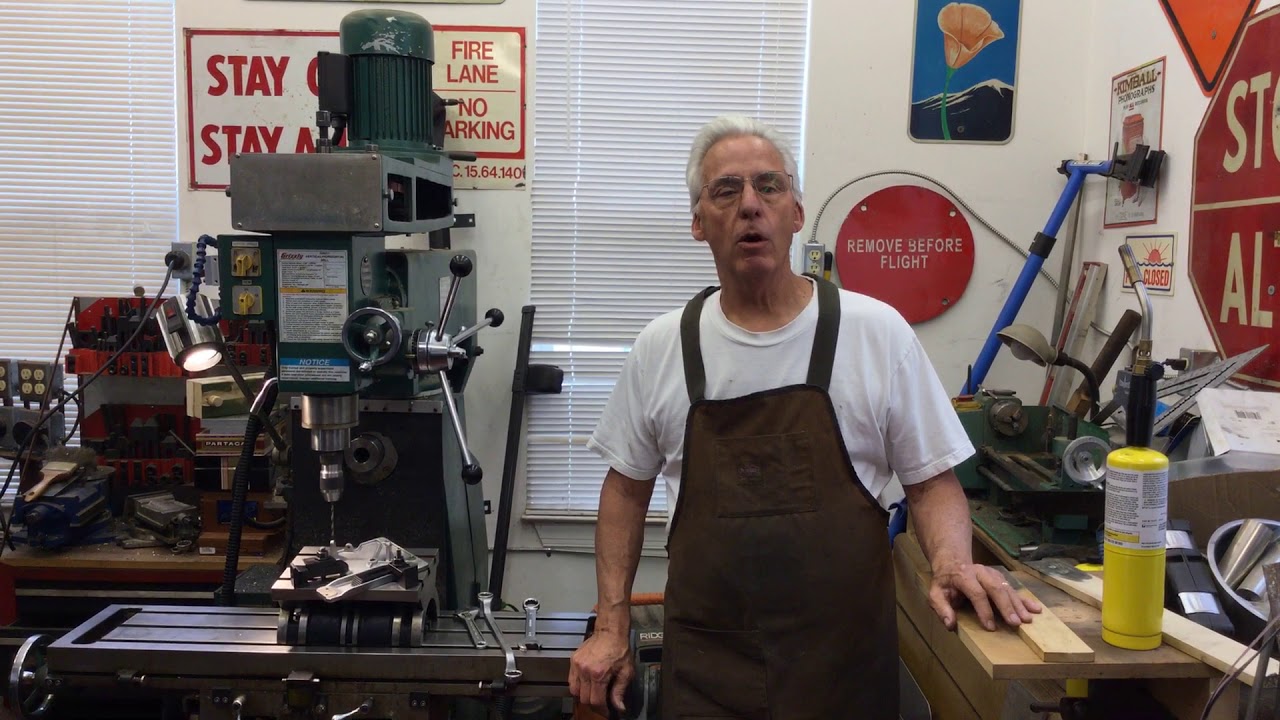 271. Fixing a factory mistake: governor screw hole was drilled at an ...