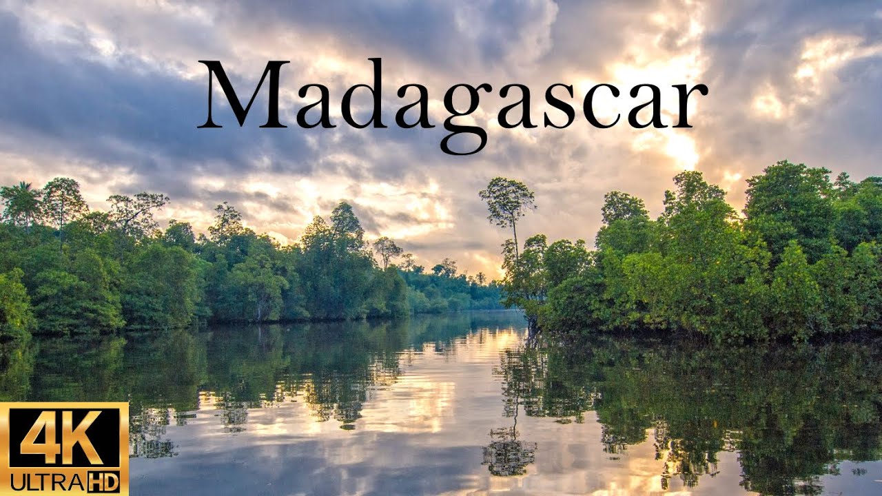 FLYING OVER MADAGASCAR - Beautiful Aerials with Relaxing Music ...