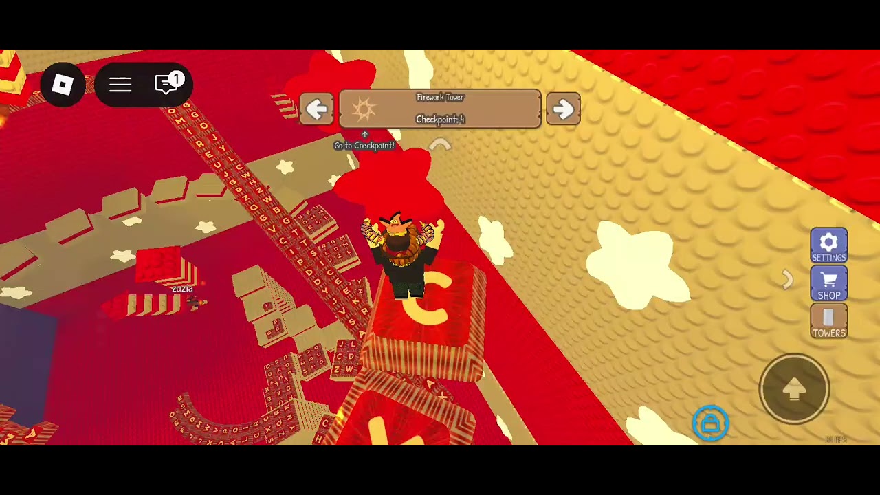 Completing firework key tower - YouTube