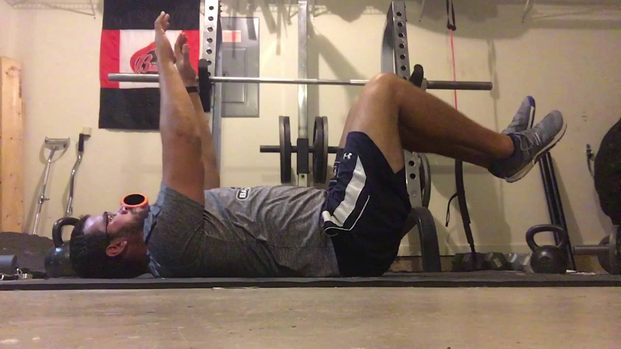 Dead Bug Full Heel Tap - YouTube