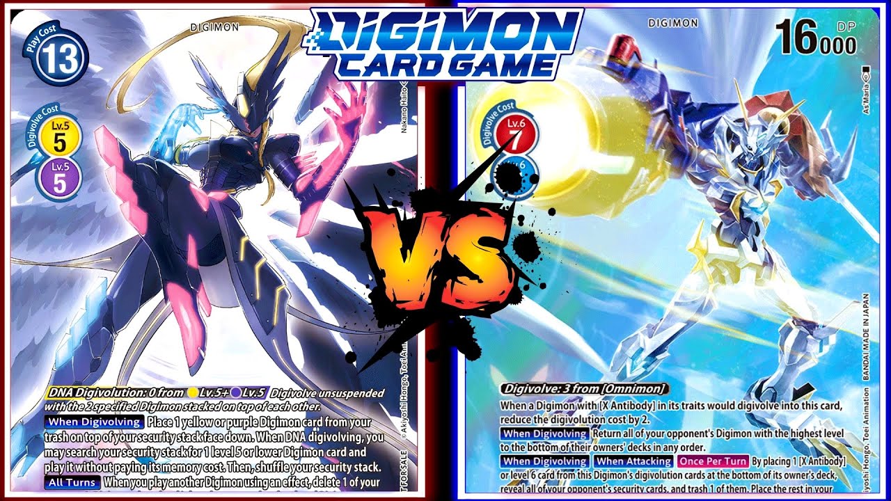 Mastemon vs Garurumon Tribal | Digimon TCG EX3 Tournament - YouTube