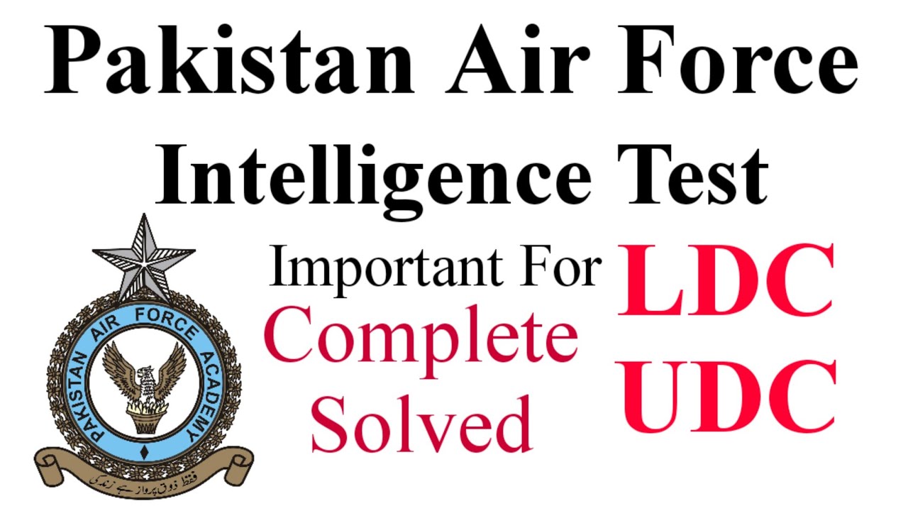 Paf test preparation|| Paf Ldc Test || Paf Udc Test || Paf intelligence ...