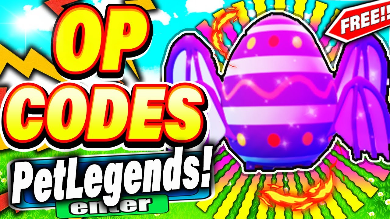 PET LEGENDS CODES *EASTER UPDATE* ALL NEW SECRET OP ROBLOX PET LEGENDS ...