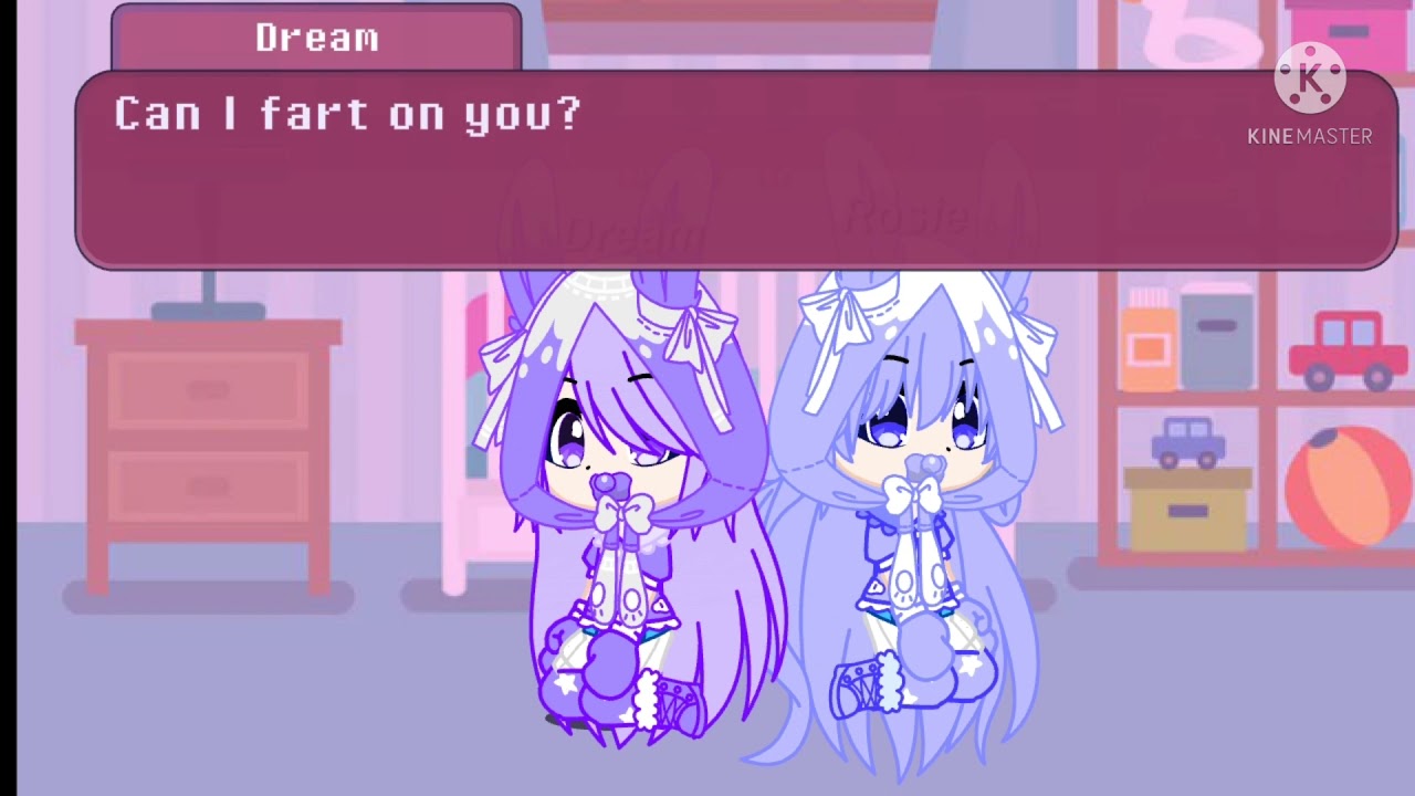 Dream And Rosie Doing a Swallow fart challenge (Gacha ABDL Fart) (With ...