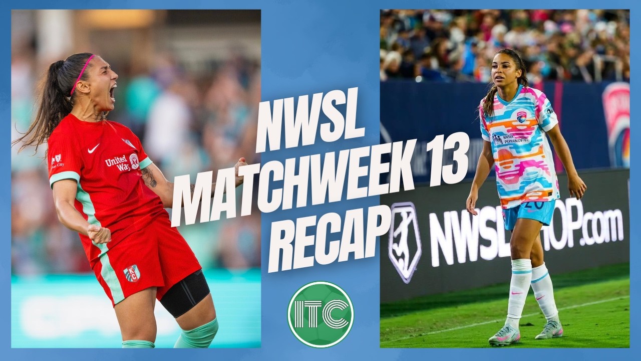 NWSL Thru 13 Weeks 🏆 KC Current v Angel City | Racing v Pride | Gotham ...